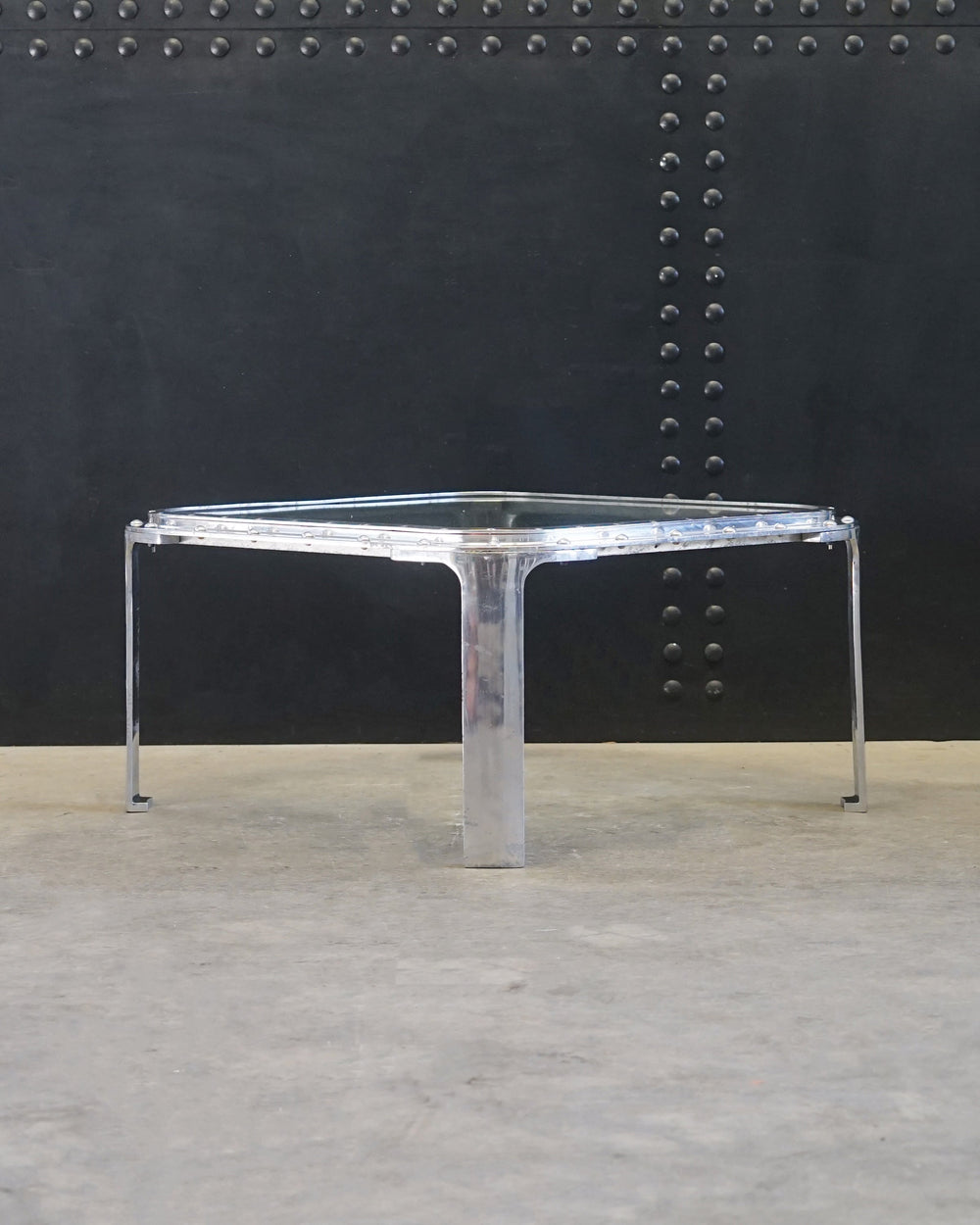 Reclaimed Ship’s Window Coffee Table - 34” – Trinity Marine