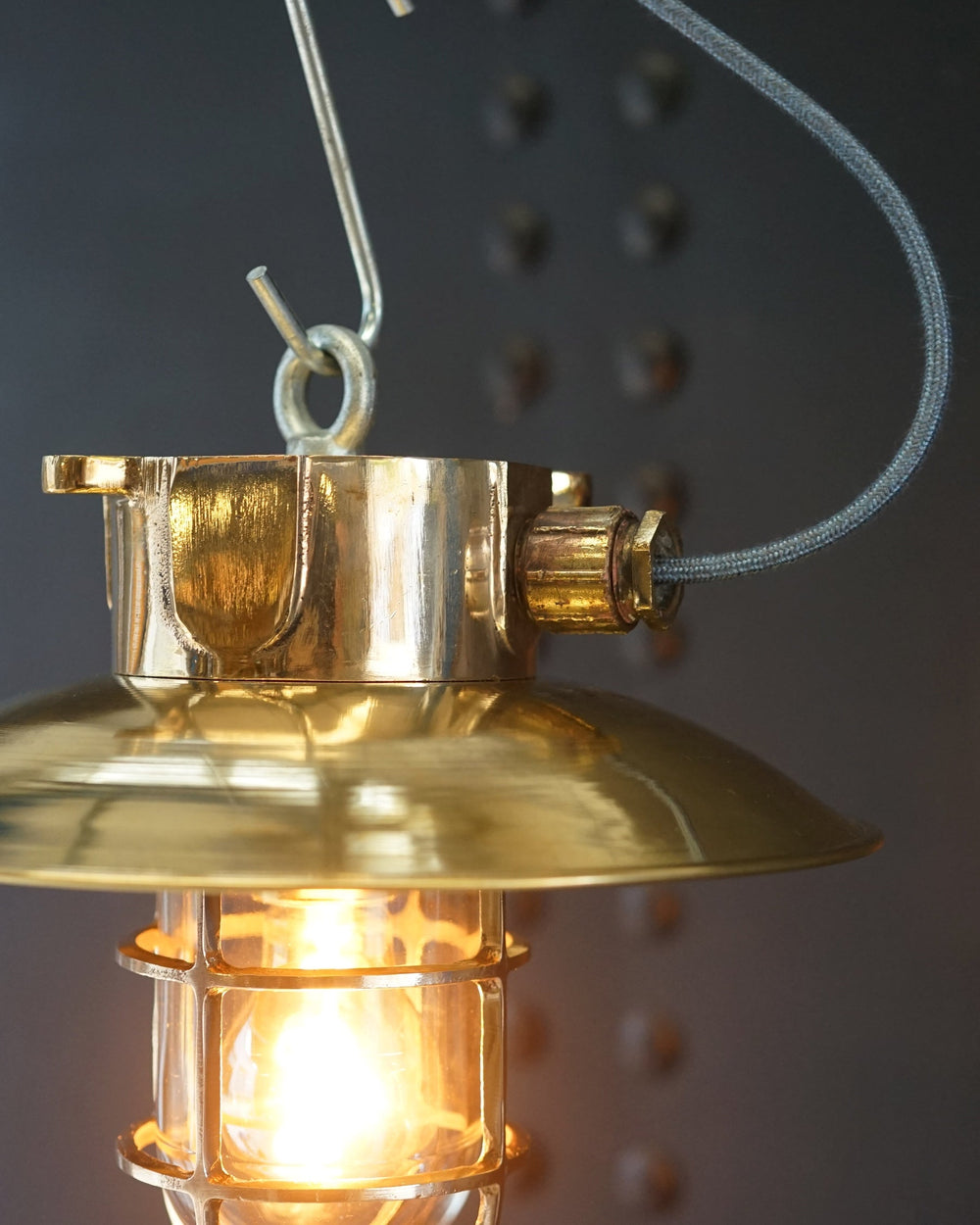 Bronze Passage Pendant Light – MV Lake Hill – Trinity Marine