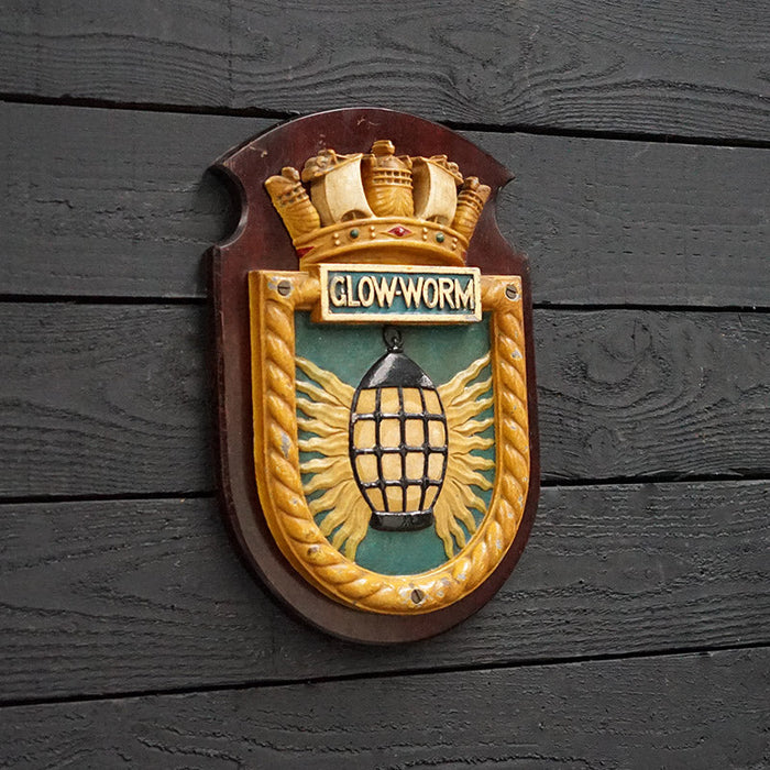 HMS Glow-Worm Screen Badge – Trinity Marine