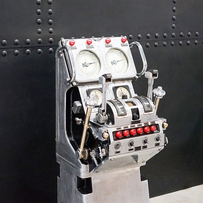 Spectacular Warship Engine Controls Console C.1980’s – Trinity Marine